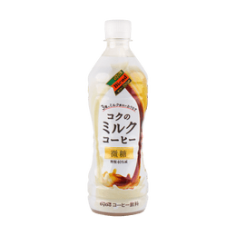 DYDO Japanese Milk Coffee Latte Drink, Low Sugar, 14.53 oz | Yami