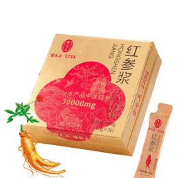 Red Ginseng Syrup Red Ginseng Drink Changbaishan Red Ginseng Liquid ...