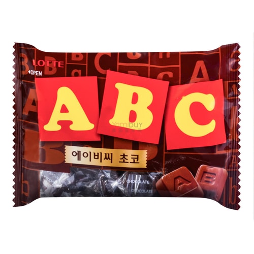 LOTTE ABC Chocolate 65g - Yamibuy.com