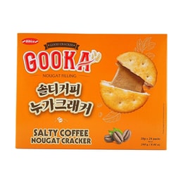 BIBICA 韓國BIBICA GOOKA 鹹咖啡牛軋糖餅乾 240g | 亞米