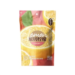 Raw Cut Lemon Soak Water Drink Open bag Ready To Eat Individually ...