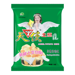 Angel Potato Chips Artificial Chicken Flavor 50g | Yami
