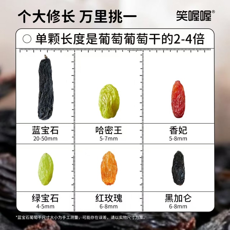 Xiao Oh Oh Blueberry Raisins Individually Packaged Healthy Anthocyanin ...