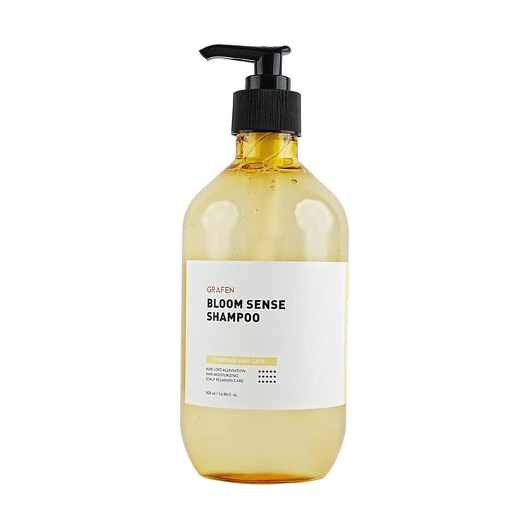 Grafen Bloom Sense Shampoo Hair Loss Alleviation Moisturizing Scalp Care 16.9 fl.oz Yamibuy