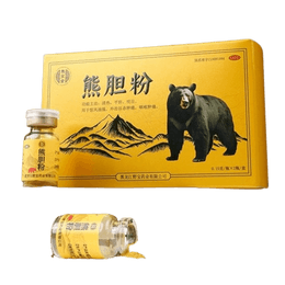 Bear bile powder: 0.15g*2 bottles per box | Yami