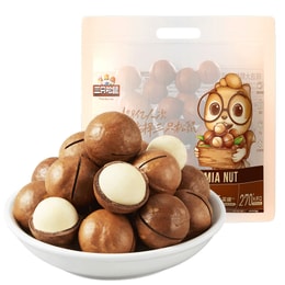 THREE SQUIRRELS Three Squirrels Macadamia Nut Original Flavor 400g | Yami