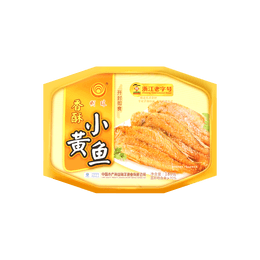 mingzhu Crispy Small Yellow Croaker - Ready-to-Eat, 6.34oz | Yami