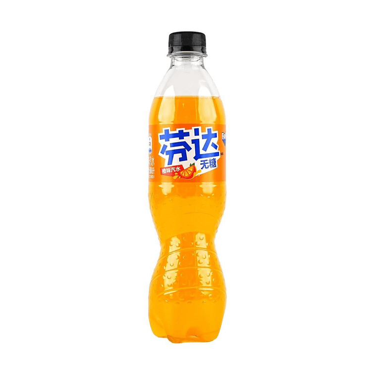 FANTA.CHINA Fanta Orange Flavor Drinks 0 Sugar, 16.9 fl oz | Yami