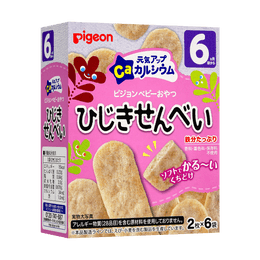 PIGEON Baby Food Calcium-enriched Snack Seaweed Crackers 2 pieces6 ...