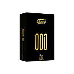 DUREX 001 Waterborne Polyurethane Condoms 3pcs | Yami