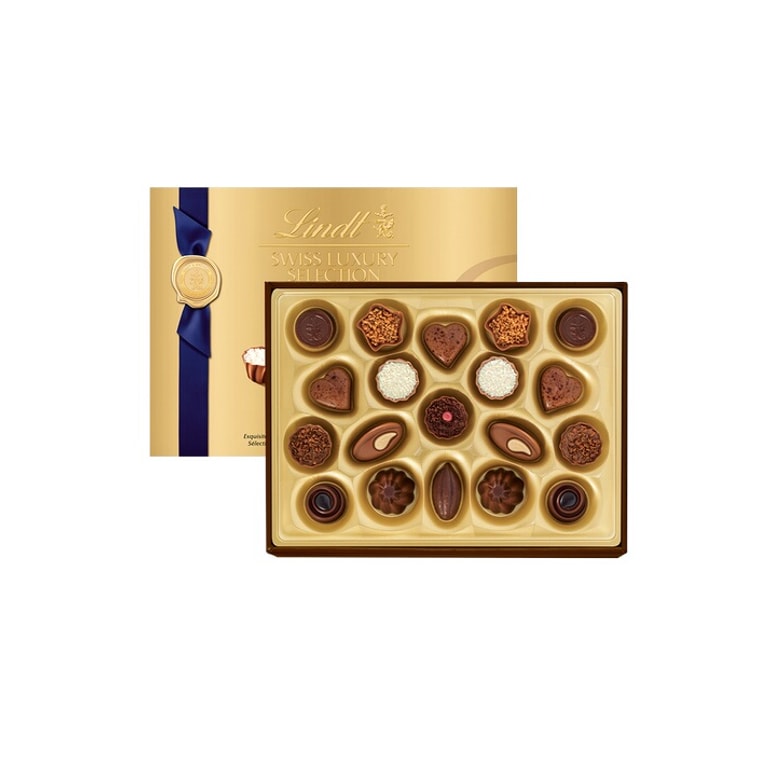 Lindt Premium Select Chocolate Gift Box 193g, handcrafted high-end gift ...