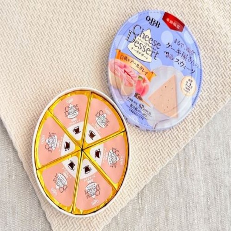 [Limited Edition] QBB Fruit Cheese White Peach & Earl Grey Tea Flavour ...