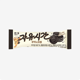 Haitai Free Time Chocolate Bar Cookie & Cream 30g | Yami