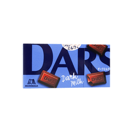 MORINAGA Dars Dark Chocolate Milk Flavor 12pc 42g | Yami
