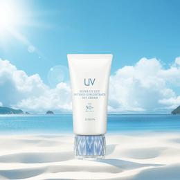 ALBION Super UV Cut High Performance Day Cream, Sunscreen, Makeup Base ...