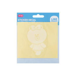 LINE FRIENDS LINE FRIENDS Choco Laptop Sticker White Packaging May Vary ...