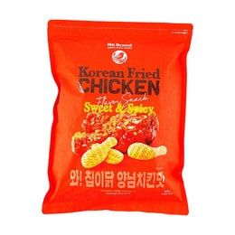 No Brand Korean Fried Chicken Sweet & Spicy Flavor Chips,10.58 oz | Yami