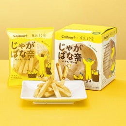 CALBEE Tokyo Banana Collaboration Banana Butter Flavored Potato Stick ...
