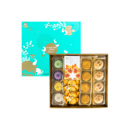 ISABELLE Taiwan Assorted Rabbit Mooncake & Cookie Gift Box - 12 ...