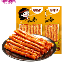 Wu Hot Mom Qq Tendon Spicy Bean Tendon 25g*10 Packs Of Alcoholic Bean ...