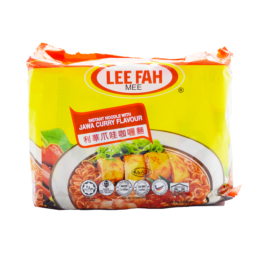 Lee Fah Mee Jawa Curry Mee 70g x 5 | Yami