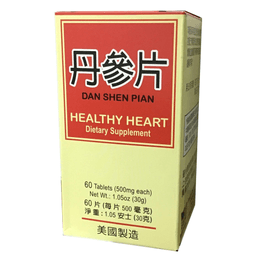 LW Dan Shen Pian, 60 tablets | Yami