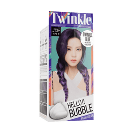Amore Pacific MISE EN SCENE Hello Bubble Foam Hair Color Blue Easy Hair ...