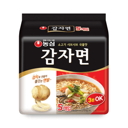 농심 감자면 117g x 5p | Yami