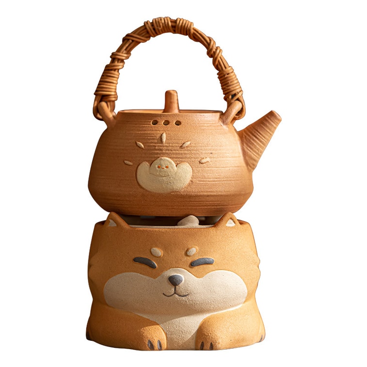 Shiba Inu Teapot/Cook Tea Around The Stove/Mini Oven+Teapot 1 Pc | Yami