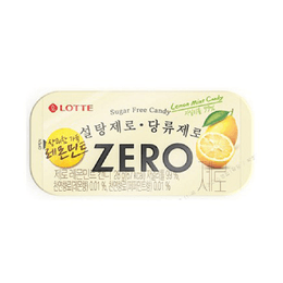 Lotte Zero Candy Lemon Mint 28g | Yami