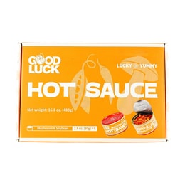 菇的辣克 GOOD LUCK菇的辣克 香菇大豆辣醬 80g*6罐裝 480g | 亞米