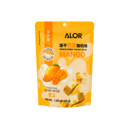 ALOR Freeze Dried Yogurt Bites Mango 30g | Yami
