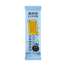 yifen Tiao Tiao Tang Milk Lollipop Original Flavor 7.5g | Yami