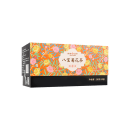 TEN FU'S TEA FOOD Eight Treasure Chrysanthemum Tea - Floral & Sweet, 15 ...