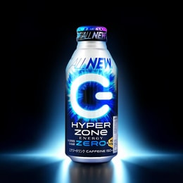 日本SUNTORY三得利 HYPER ZONE 无敌能量饮料 0糖0卡 400ml【史上最强咖啡因浓度】 | 亚米