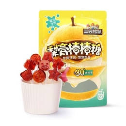 Pear Syrup Lollipop Candy Snack, Refreshingly Sweet, Great Value ...