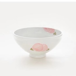 JAPAN ARITA Ware Peach Rice Bowl One Piece | Yami
