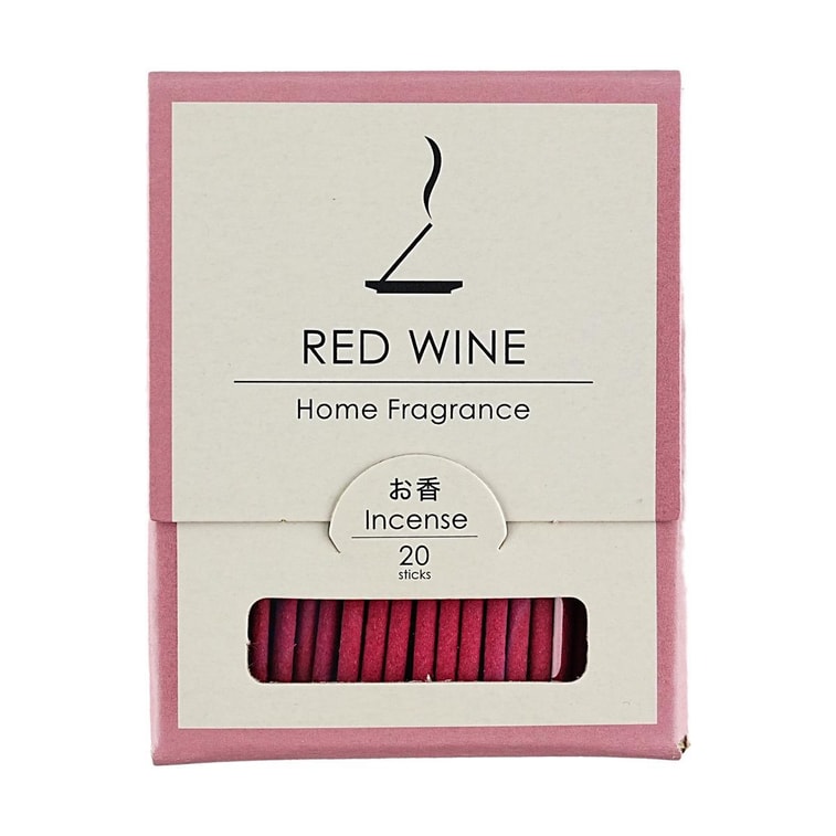 Nitori George Red Wine Fragrance Incense 20 Sticks with Base, Home Fragrance | Yami