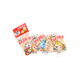 IWAMOTO Tamago Boro Biscuits - Lightly Sweet Snack, 5 Pack, 2.82oz | Yami