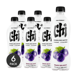 Chi Forest Grape Delight Soda Sparkling Water,0 Sugar and 0 Calories ...
