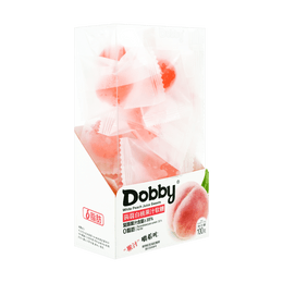 Dobby White Peach Jelly Gummy Candy, 3.52oz | Yami