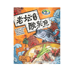 DONGHAI LAOTAN PICKLED FISH (BLACK FISH FILLET) 650G | Yami