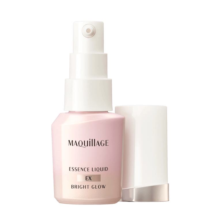 MAQuillAGE FOUNDATION ESSENCE LIQUID EX BRIGHT GLOW Milky Pink 00 SPF50+ 0
