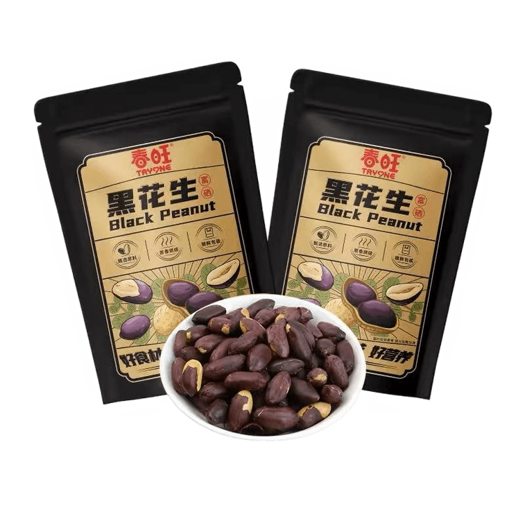 Selenium-enriched black skin peanuts 108g*2 bags, snack food 0