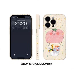 Tomato Hot Air Balloon Film Phone Soft Shell Iphone 15proMax | Yami