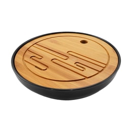 Chinese Brand Round Tea Table, Small Dry Brewing Table with Drainable ...