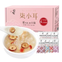 Seven small ears freeze-dried silver ear soup silver ear and lotus ...